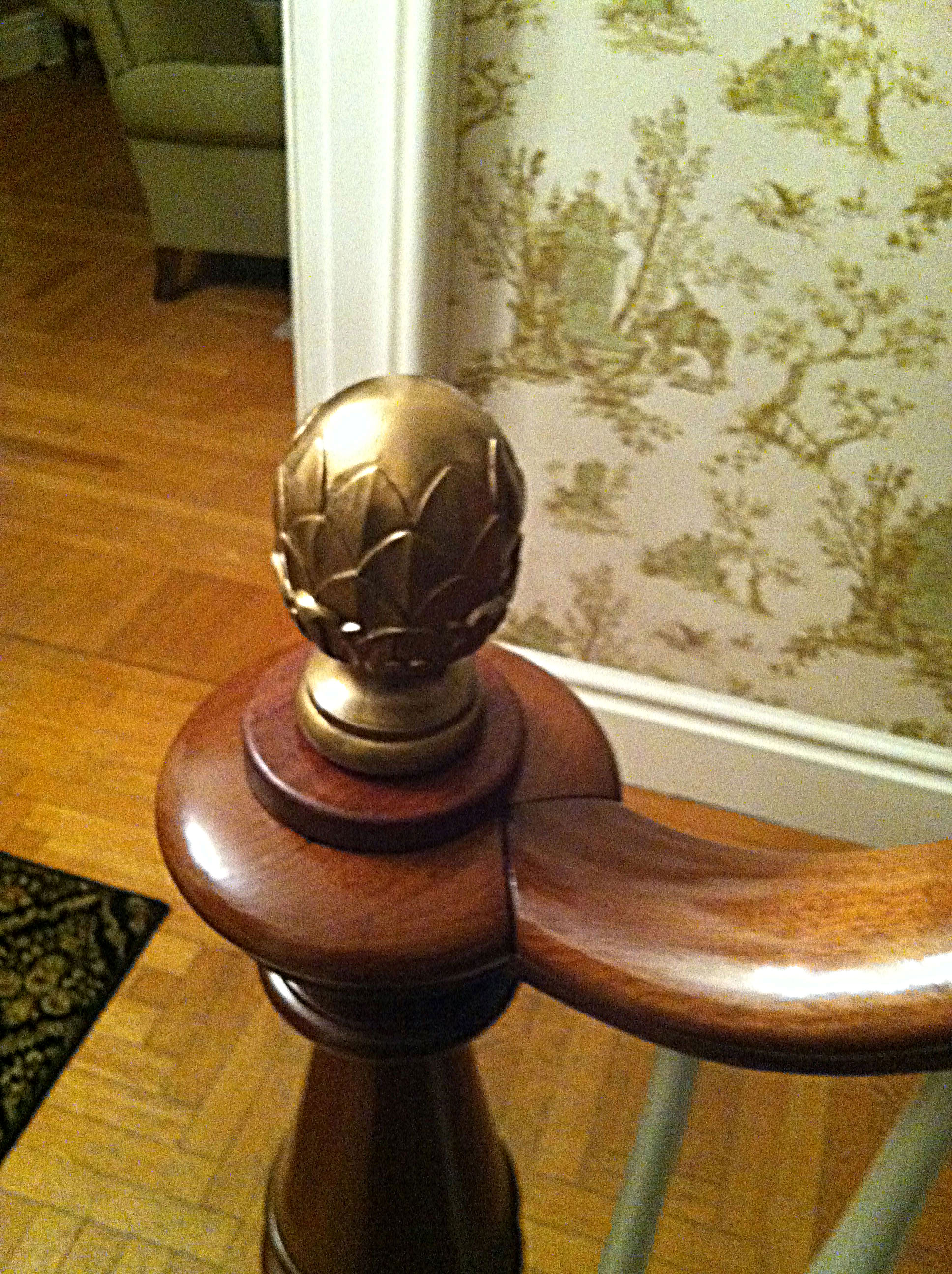 Stair Finial – Project Pictures – Depot Digest