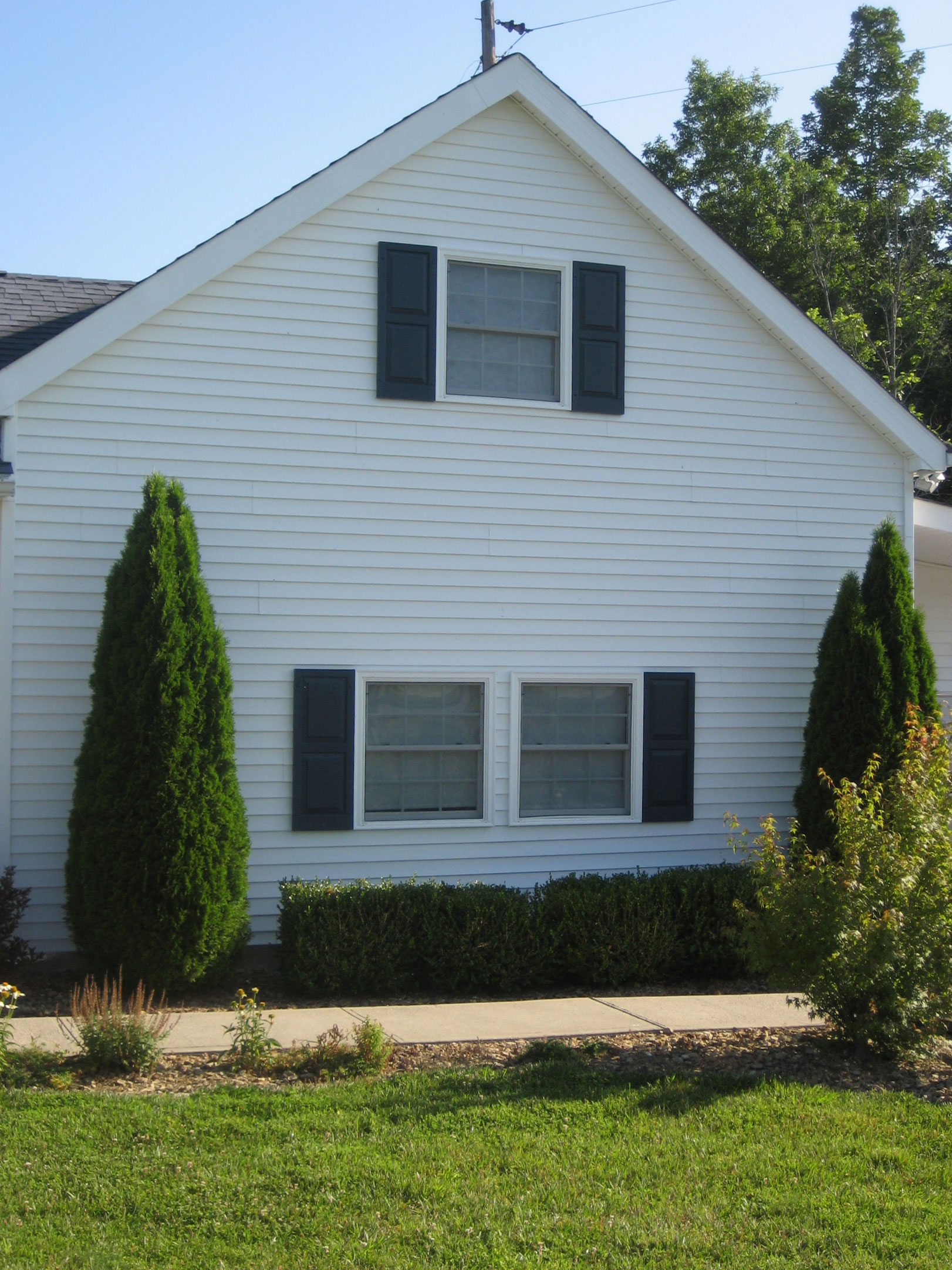Royal Blue Vinyl Raised Panel Window Shutters – Depot Digest