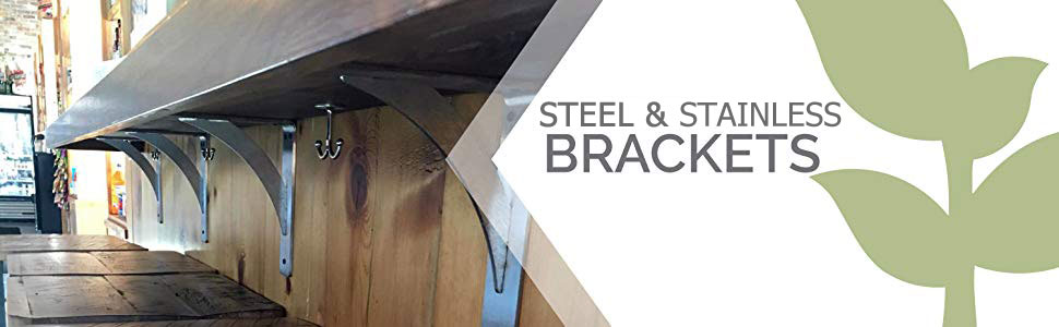 Ekena Millwork BKTMTS Steel Truss Shelf Bracket