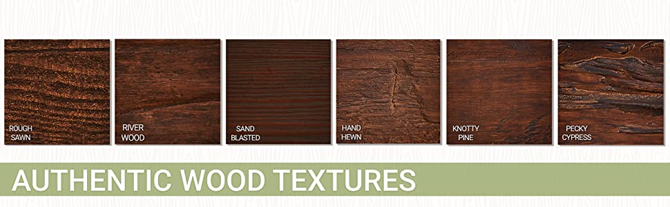 Ekena Millwork BMRWS1-ST 1-Sided Riverwood Endurathane Faux