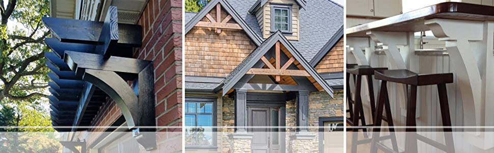 Ekena Millwork RFT04X06X12NEW00RDF 4-Inch W x 6-Inch H x 12-